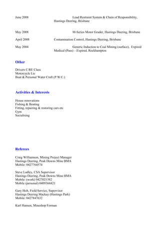 Zac Resume Current (2015) Linkedin | DOC