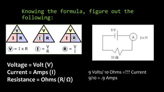 009 electricity & ohms law | PPT