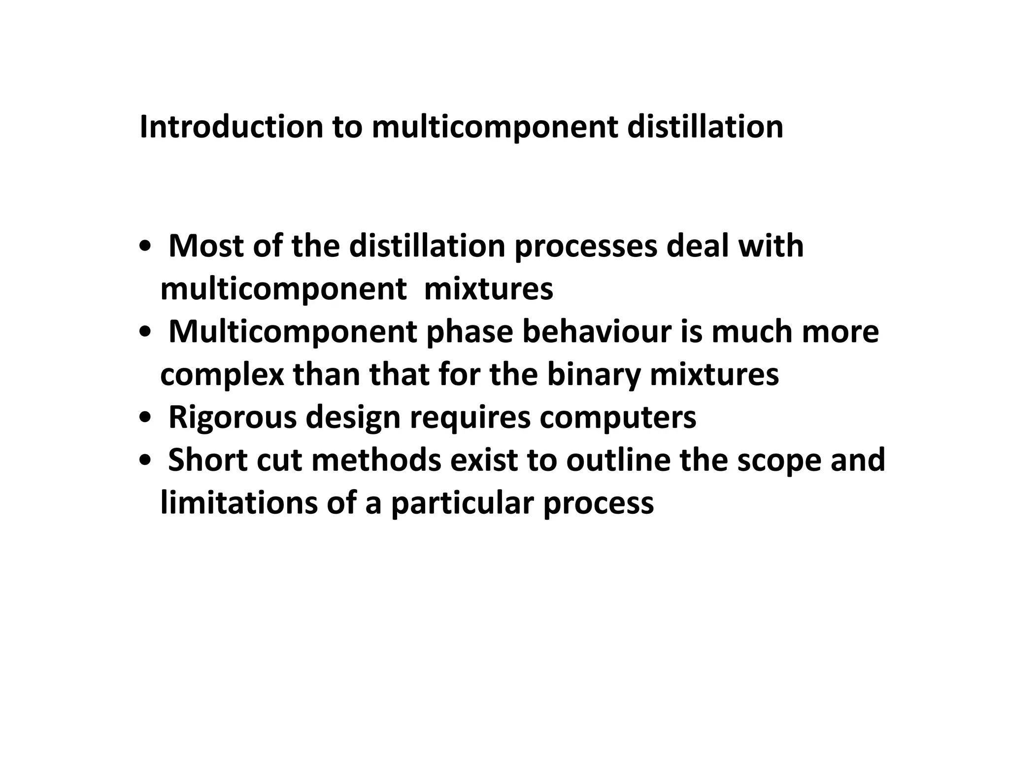 multi component distillation 20130408 | PDF