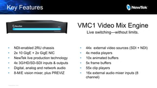 Newtek - IP Series - IP video produkční systém | PPT
