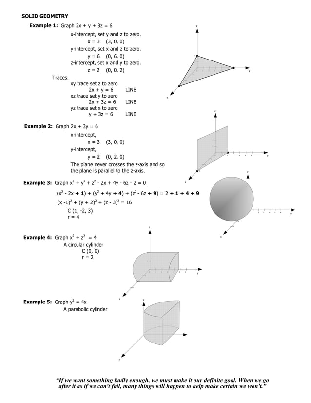 009 solid geometry | PDF