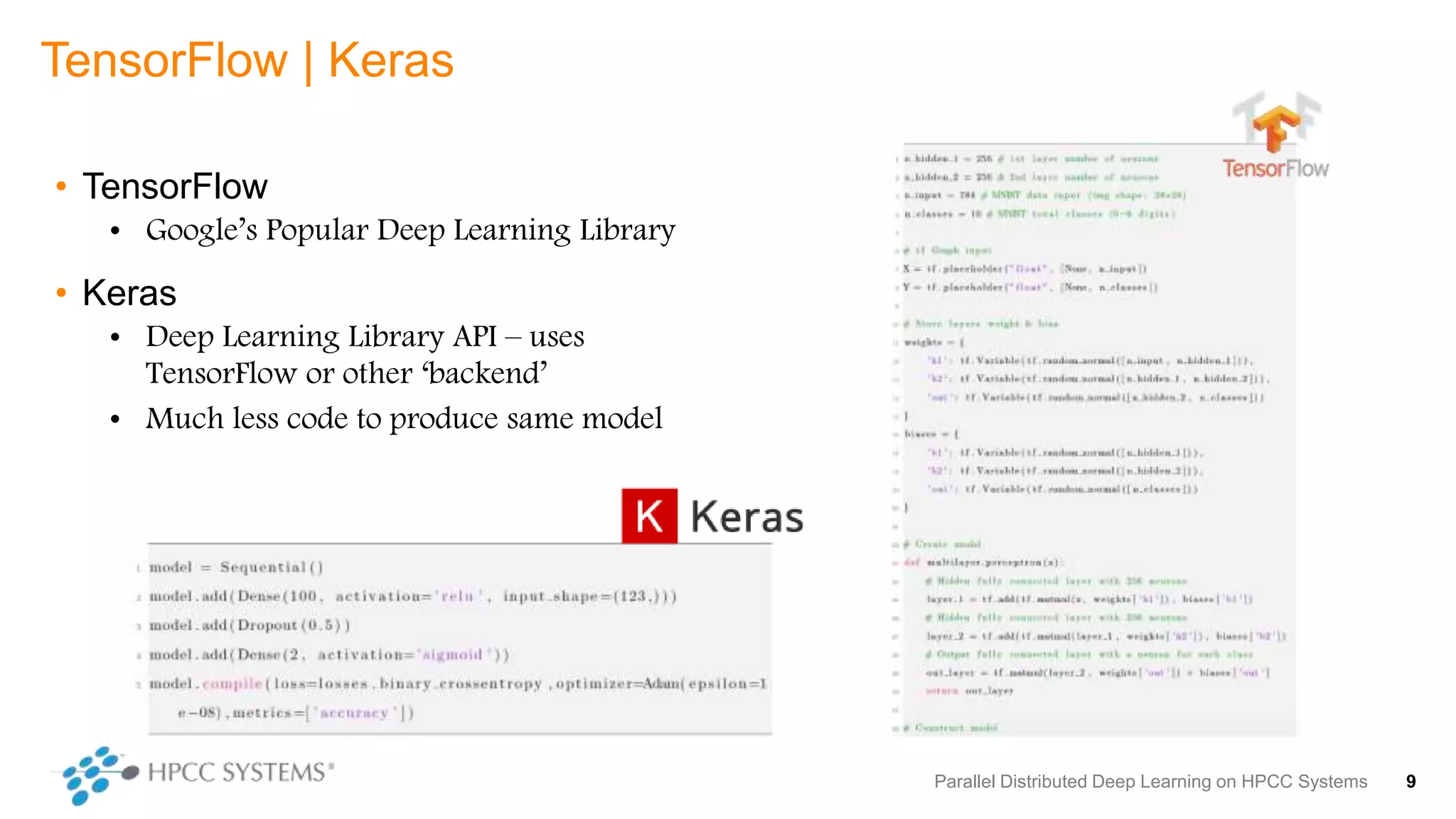 Parallel Distributed Deep Learning on HPCC Systems | PPT