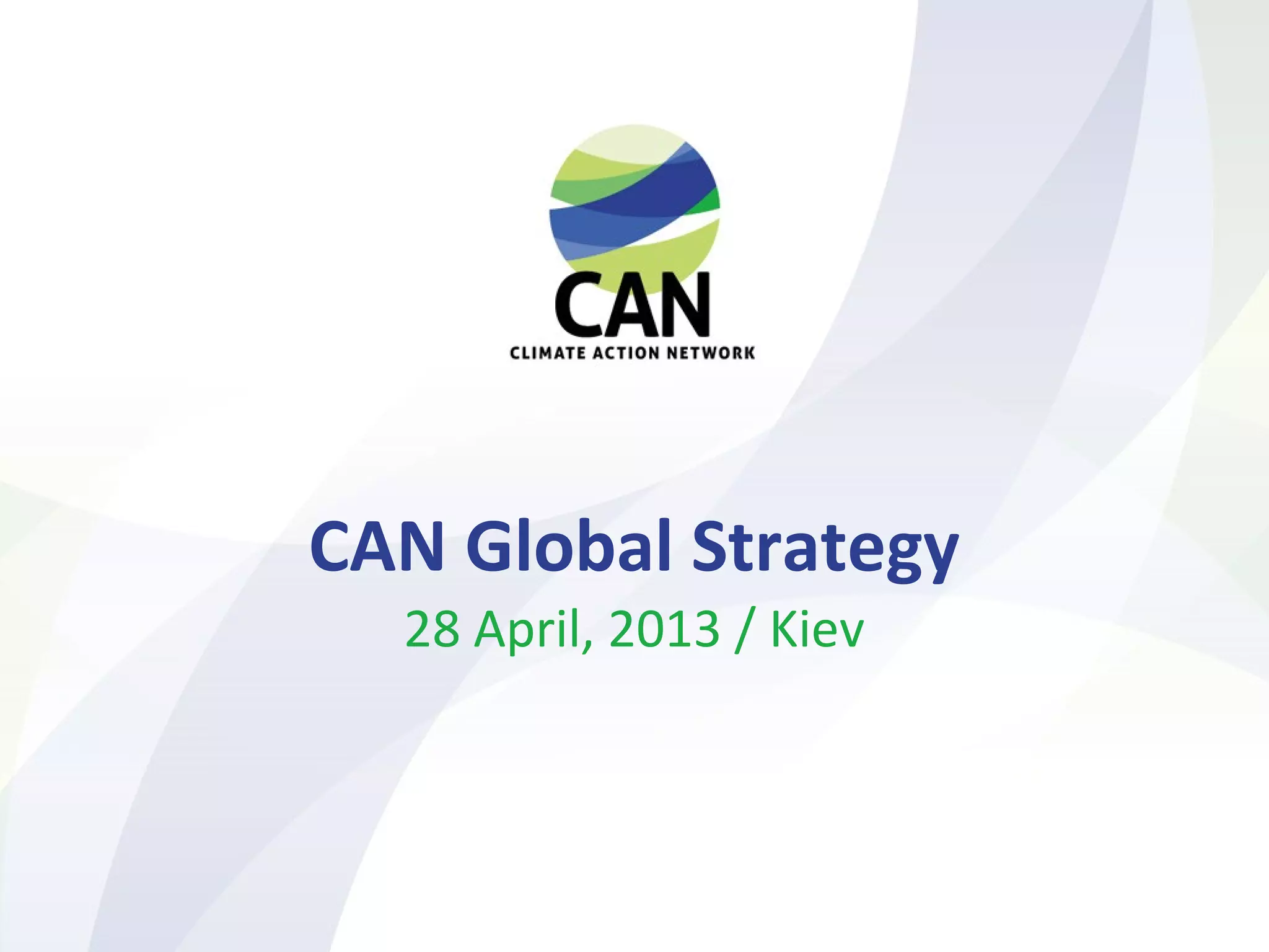 CAN Global Strategy | PPT