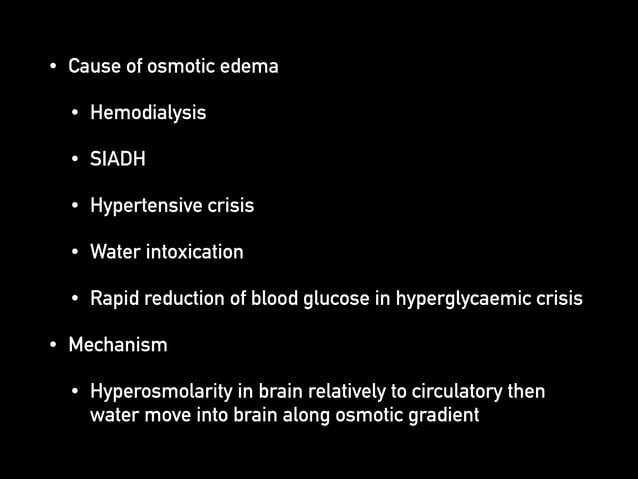 009 Youmans Cerebral Edema Ppt
