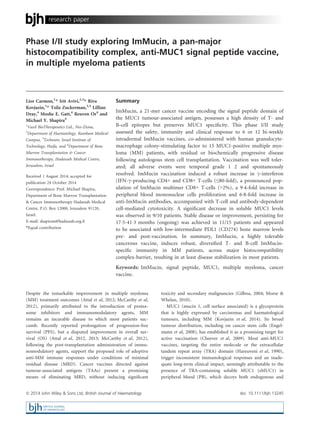 ImMucin-2014 12 carmon et al bjh13245 (2) | PDF