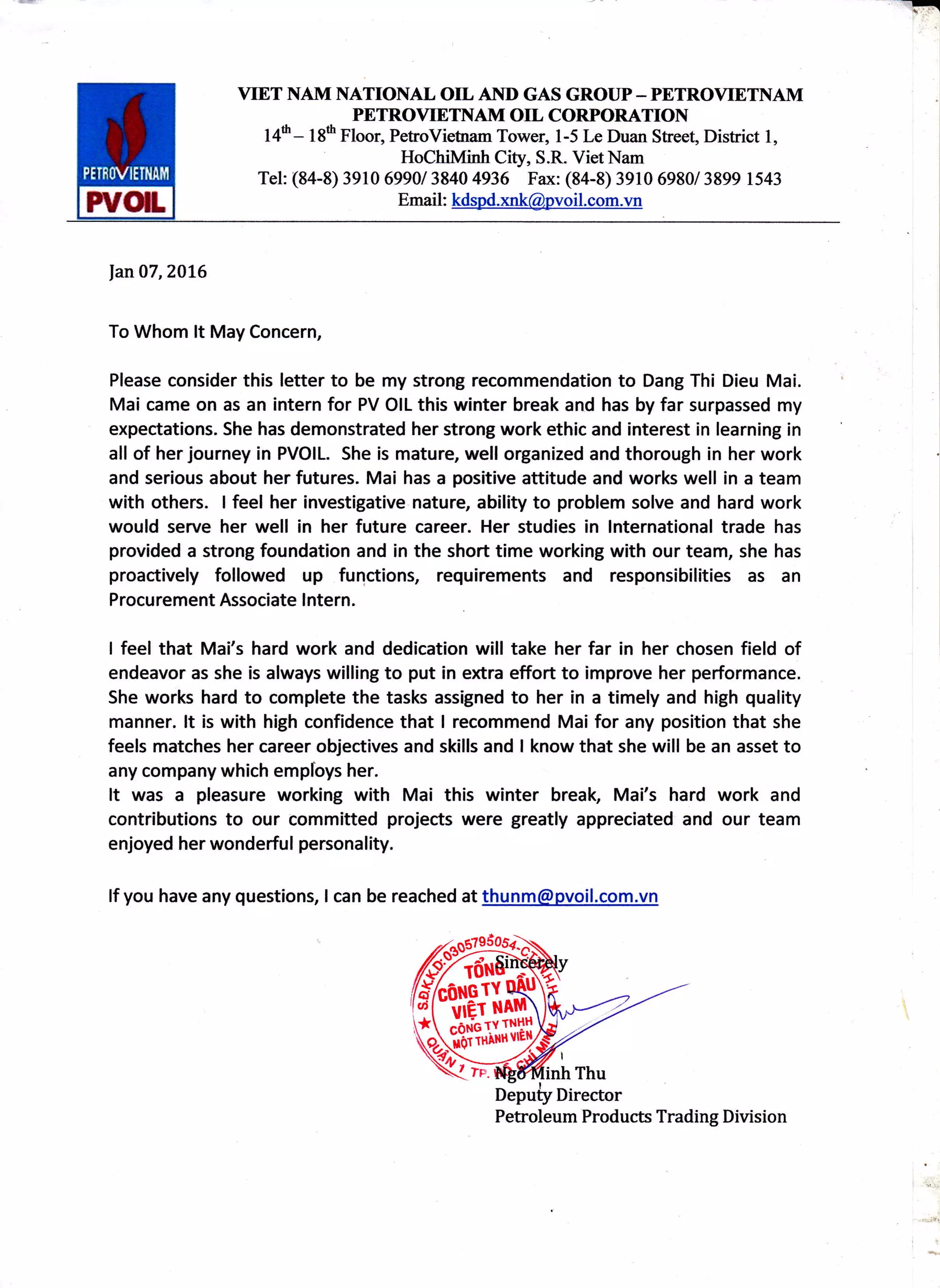 Reference letter | PDF