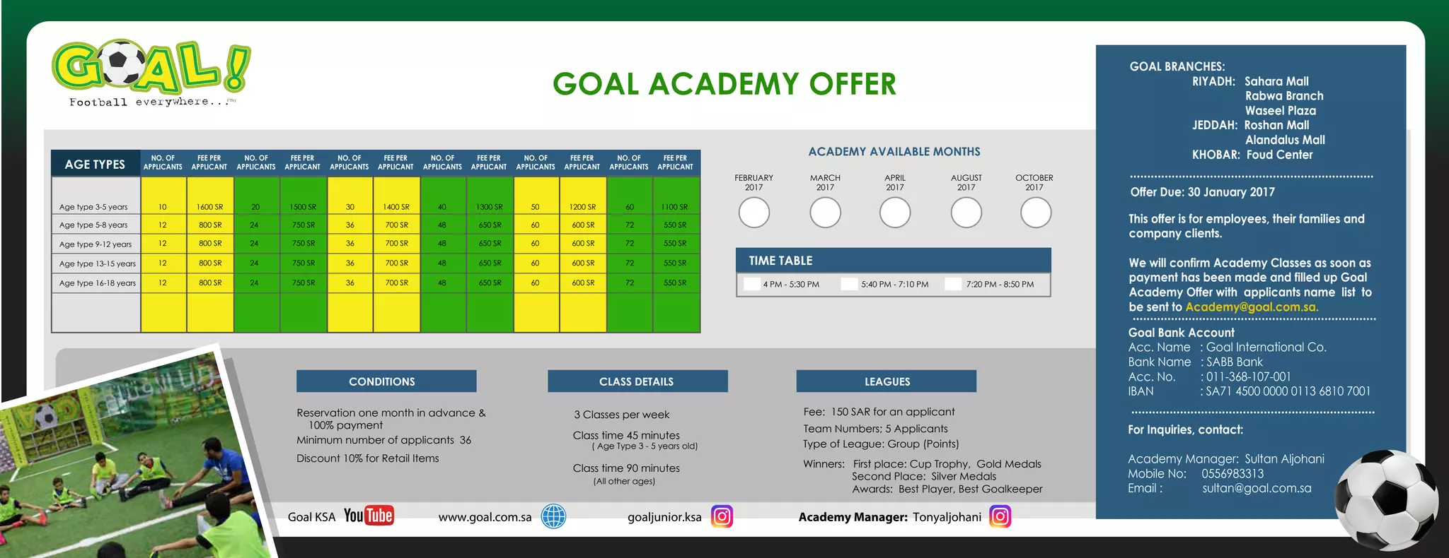 Goal Academy Offer | PPT