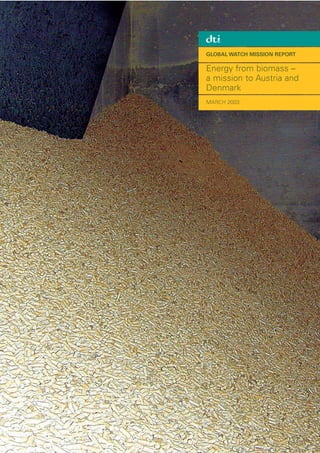 DTI Global Watch Mission Report Energy From Biomass March 2003 | PDF