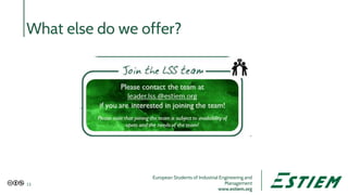 00 - Introduction to the Course - ESTIEM Lean Six Sigma Green Belt ...
