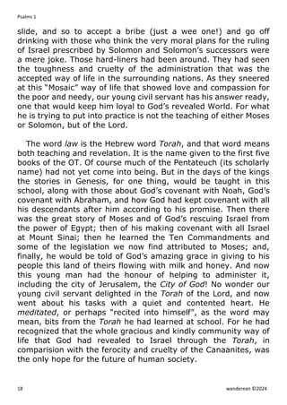 Psalms Chapter 1 - Collection of Biblical Commentaries | PDF