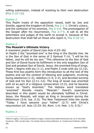 Psalms Chapter 2 - Collection of Biblical Commentaries | PDF