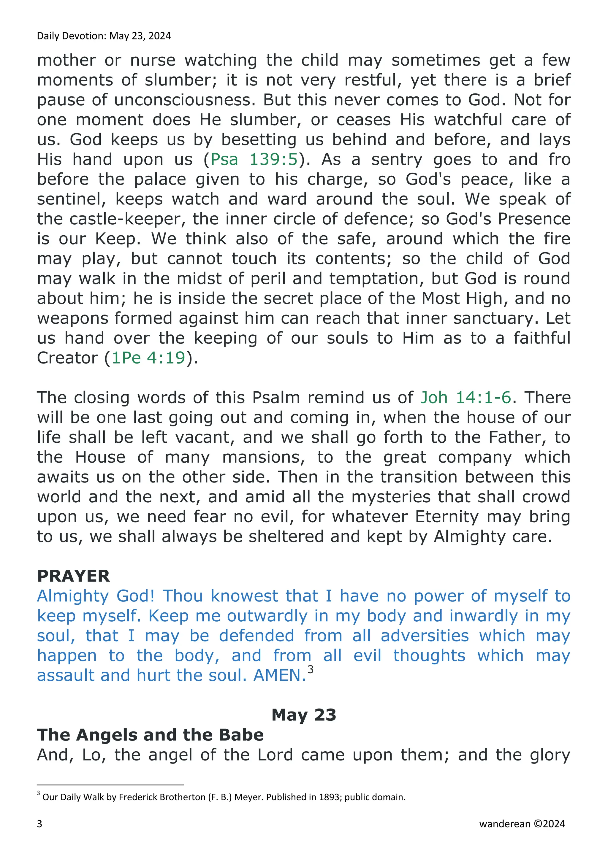 May 23 - Collection of Daily Devotionals | PDF | Free Download