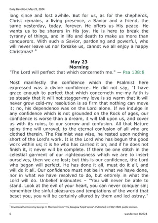 May 23 - Collection of Daily Devotionals | PDF