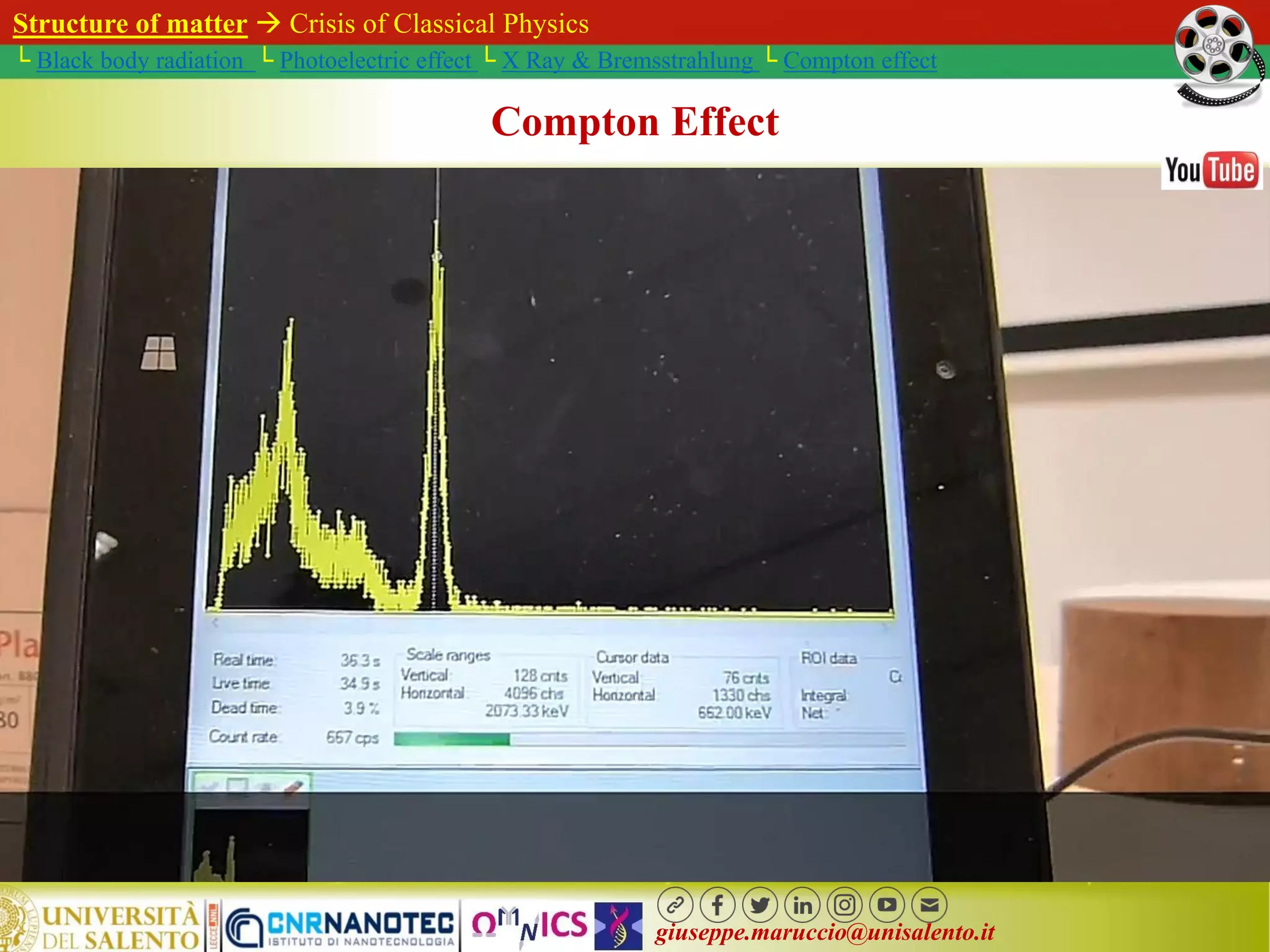 00a_Modern Physics - Structure of Matter - Crisis, energy quantization & photons | PPT