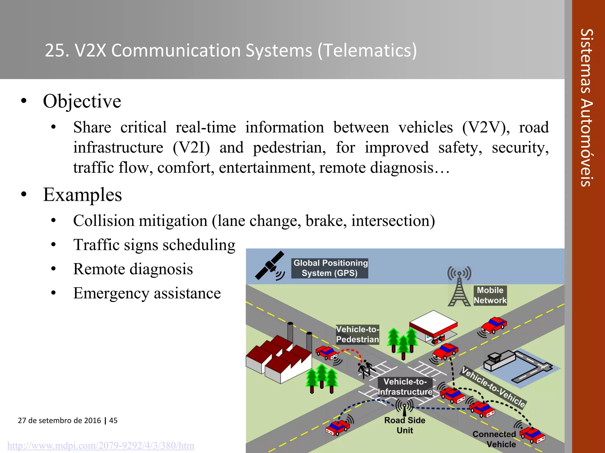 Automotive Systems course (Module 00) - automotive systems overview | PDF