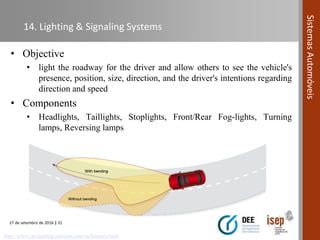 Automotive Systems course (Module 00) - automotive systems overview | PDF