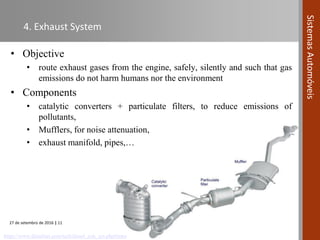 Automotive Systems course (Module 00) - automotive systems overview | PDF