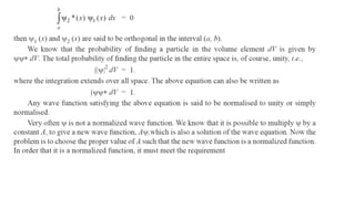 Schrodinger equation and its applications: Chapter 2 | PPT