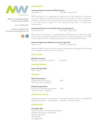 Maria Wainscott - Resume | PDF