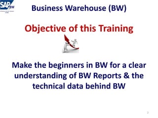 SAP BW Reports - Copy | PPTX | Logistics | Business