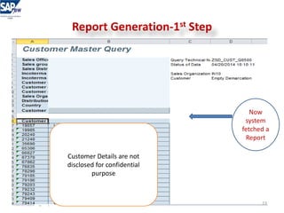 SAP BW Reports - Copy | PPTX