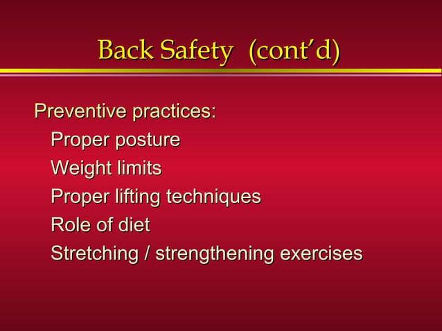 00 back safety | PPS