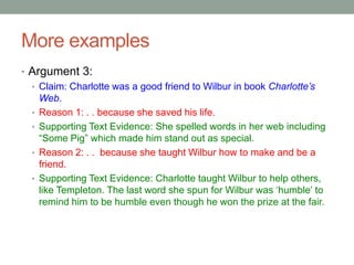 What is an Argument: A Foundation for ELA in the Common Core Era | PPTX