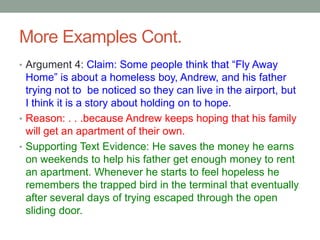 What is an Argument: A Foundation for ELA in the Common Core Era | PPT