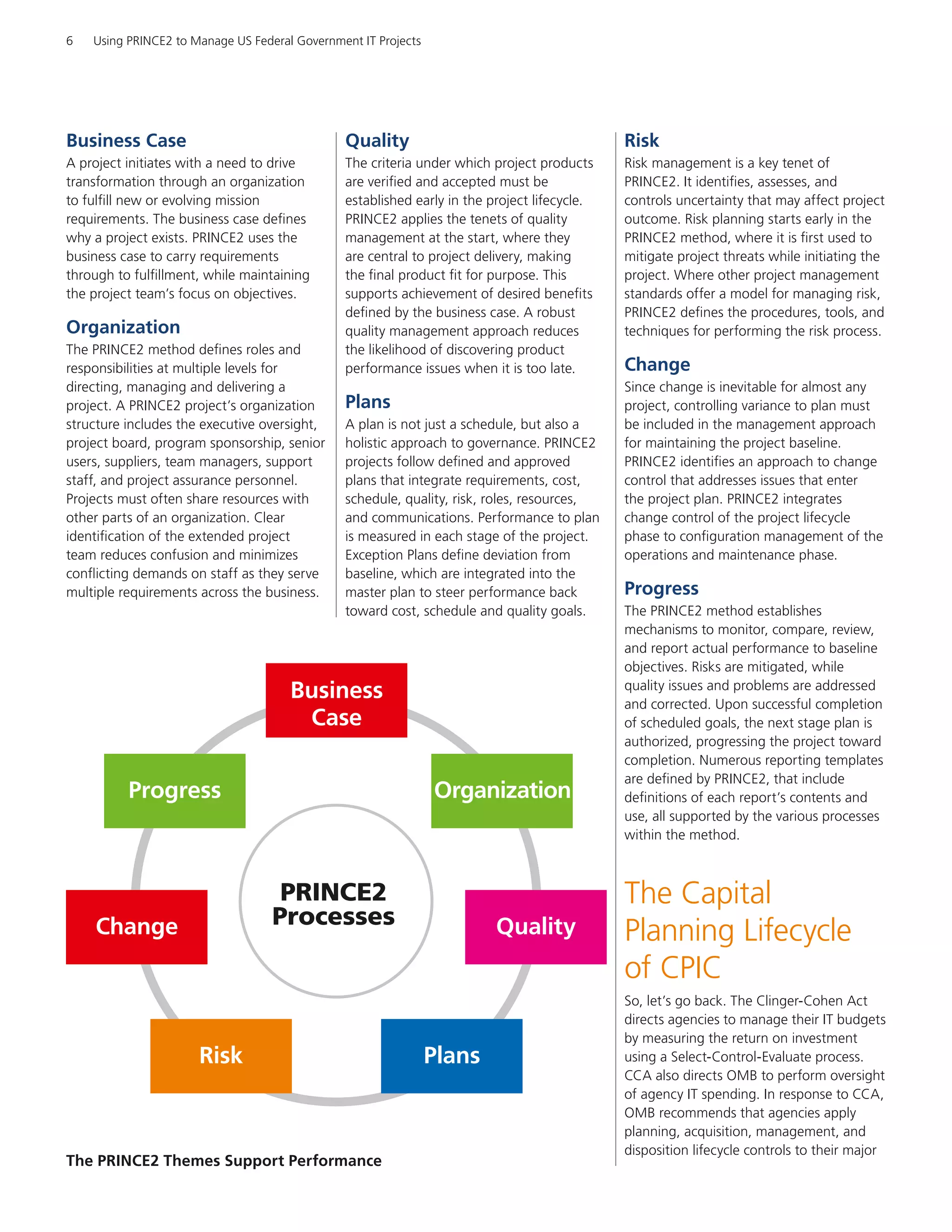 PRINCE2_for_Fed_Gov_Projects | PDF