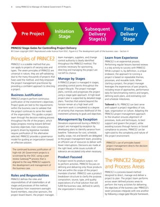 PRINCE2_for_Fed_Gov_Projects | PDF