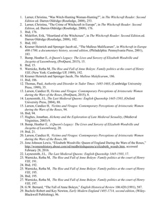 Research Paper- Tudor England | ODT