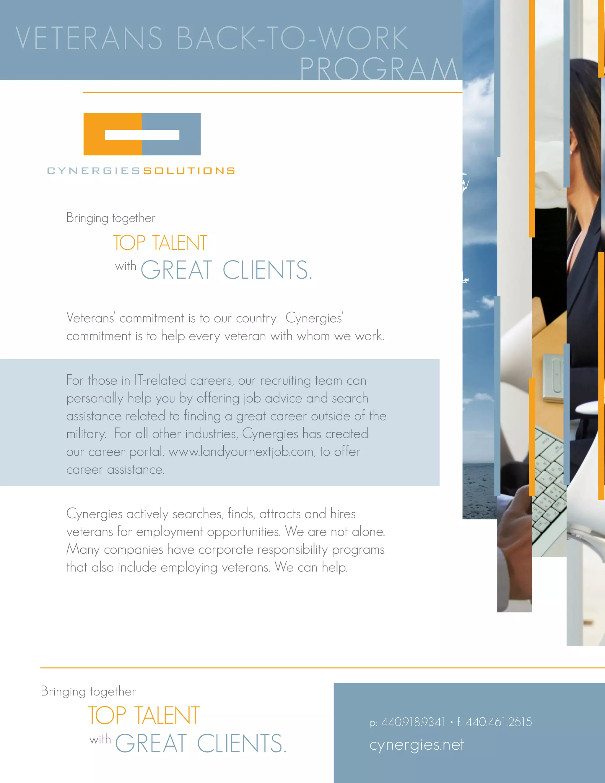 Our Veteran's Back To Work Program | PDF