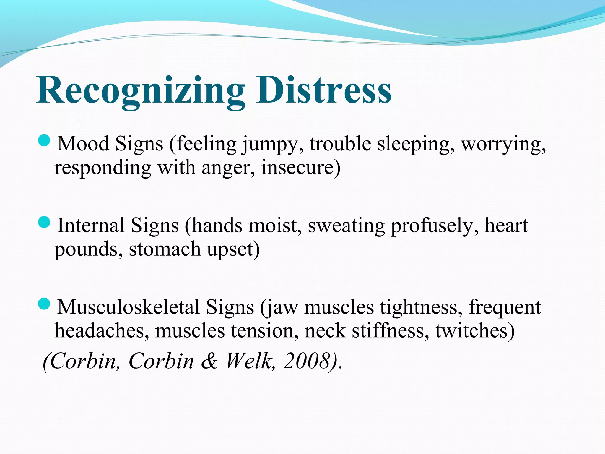 Stress & Sources of Stress | PPT