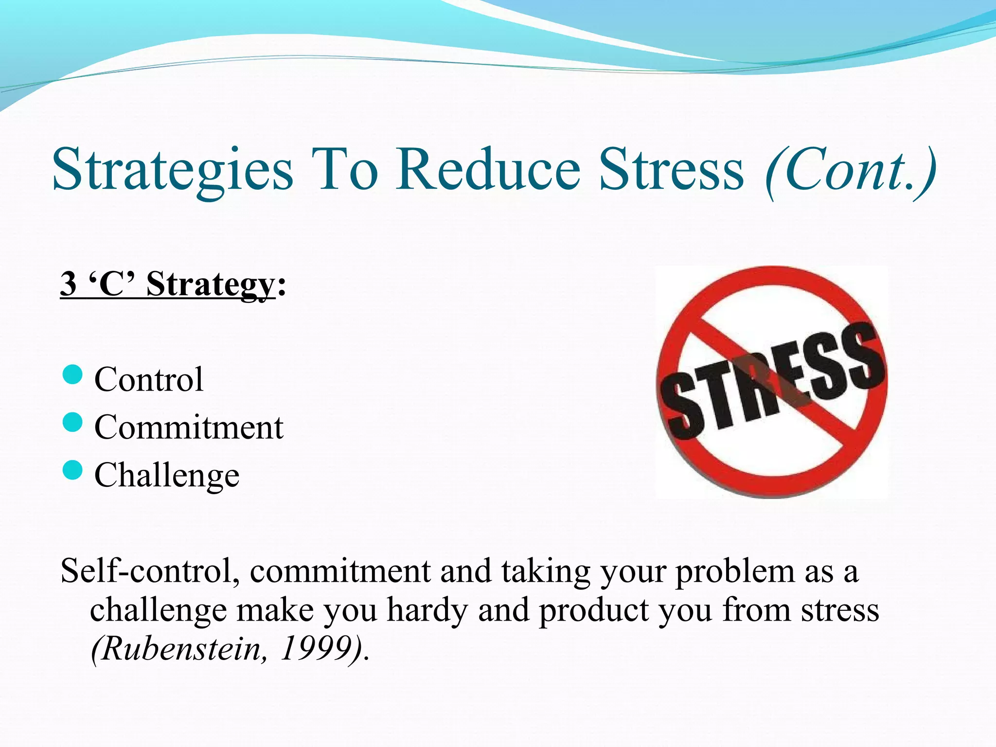 Stress & Sources of Stress | PPT