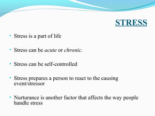 Stress & Sources of Stress | PPT