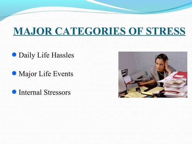Stress & Sources of Stress | PPT