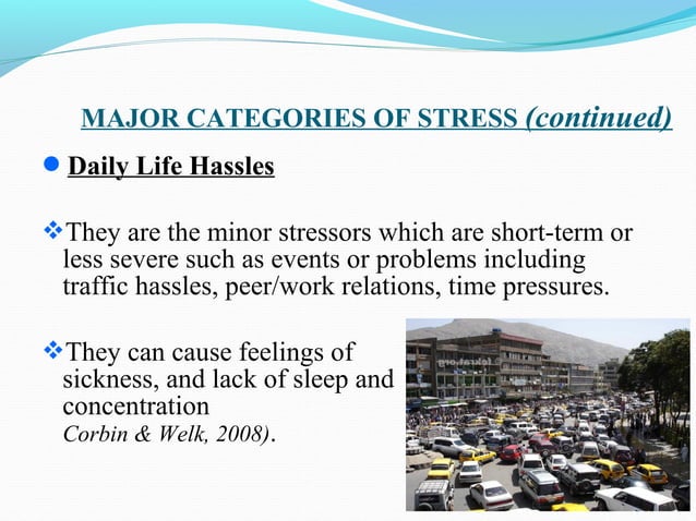 Stress & Sources of Stress | PPT