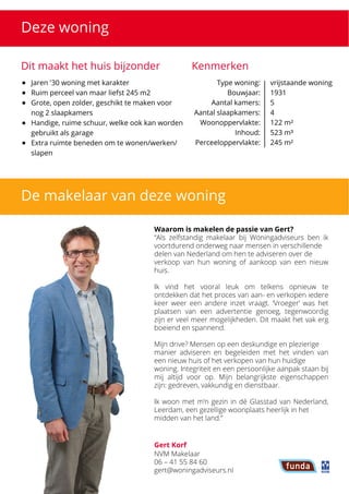 Brochure Patrimoniumstraat 1, Leerdam | PDF