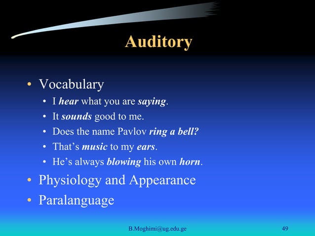 Business Communication - Professor Bahman Moghimi - General Definitions ...