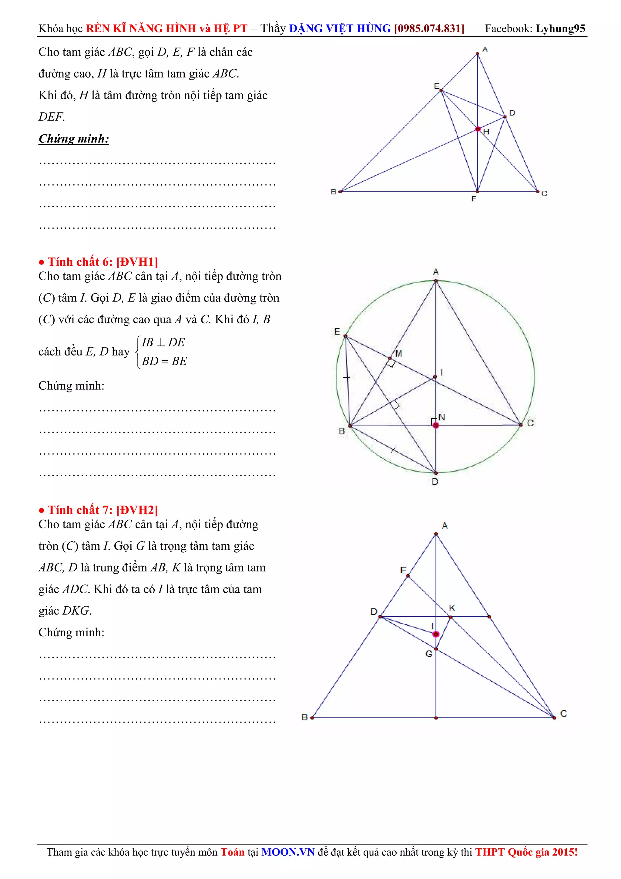 00 cac tinh chat hinh hoc phang oxy | PDF