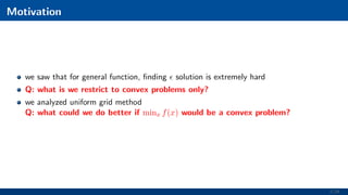 Derivative free optimization | PDF