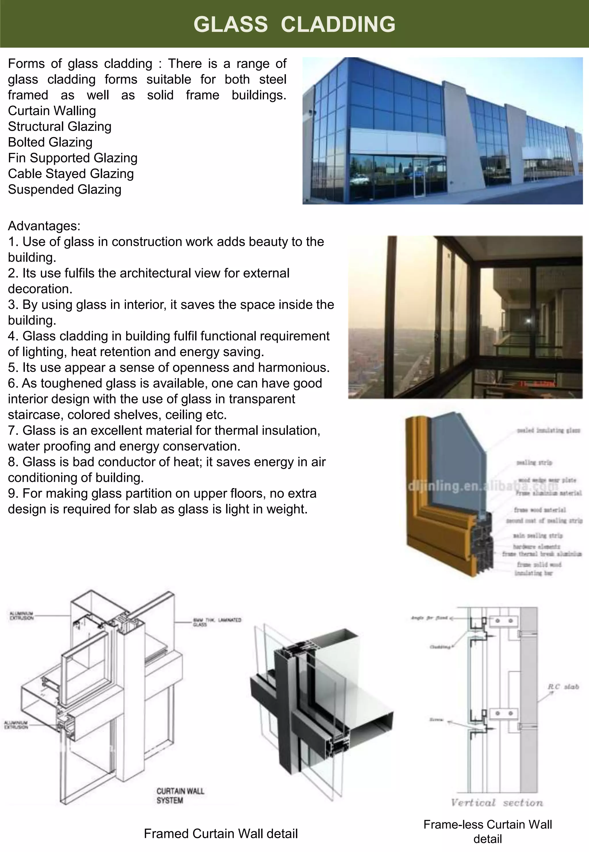 00 cladding report 1 | PPTX