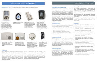 00 control panel videofied xl gprs specification sheet | PDF