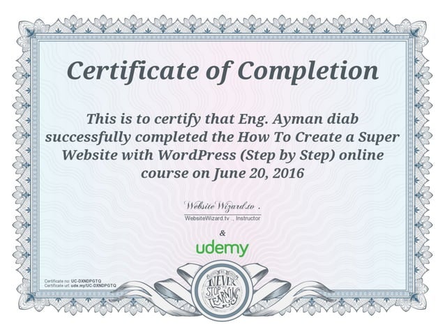 How To Create a Super Website with WordPress (Step by Step ) | PPT