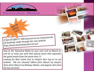 townview motel in mount isa | PPT