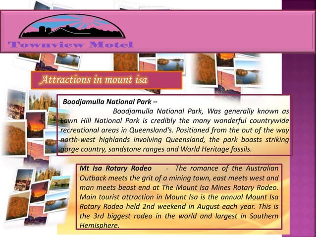 townview motel in mount isa | PPT