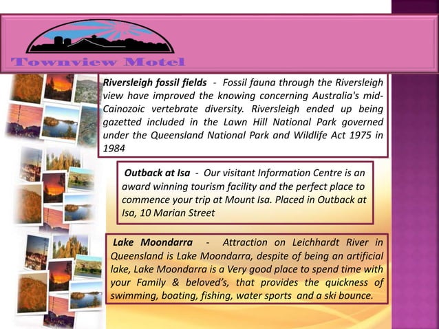 townview motel in mount isa | PPT