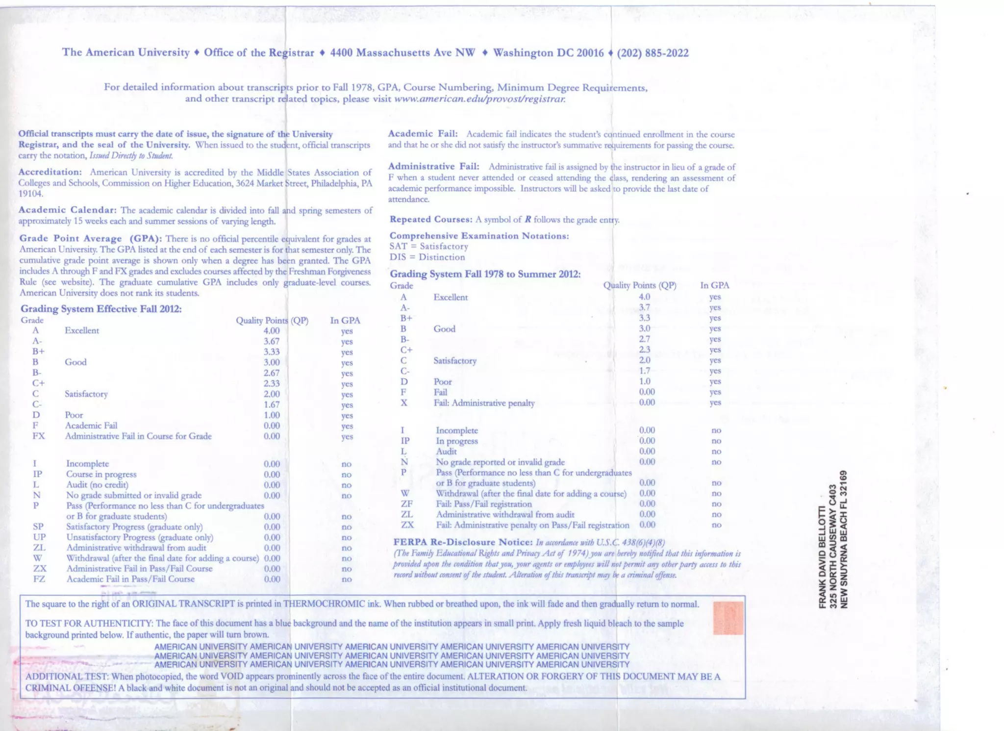 AU Transcripts | PPT