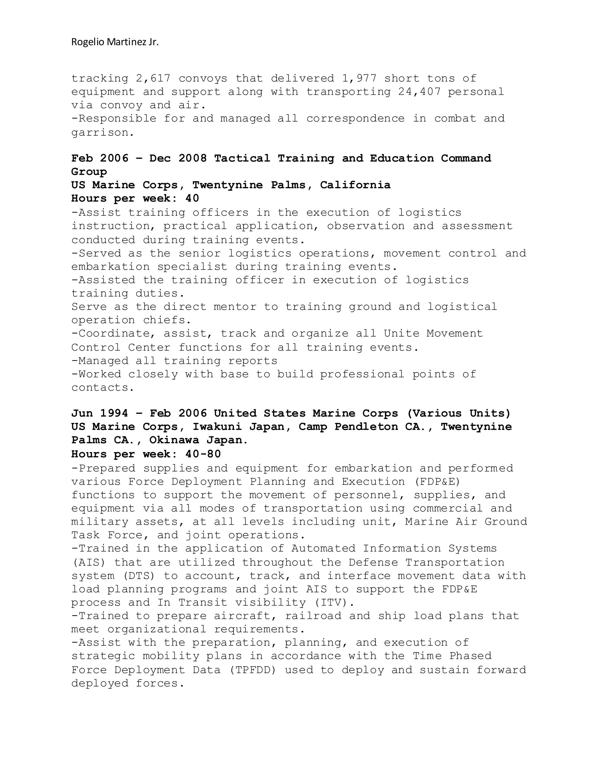 RogelioMartinezResume | DOCX