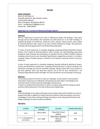 Resume_of_Design | PDF